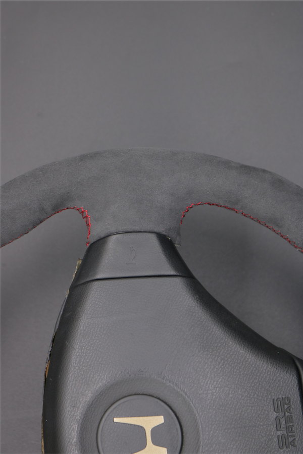 Full Alcantara Steering Wheel Cover – Texas Custom Interior
